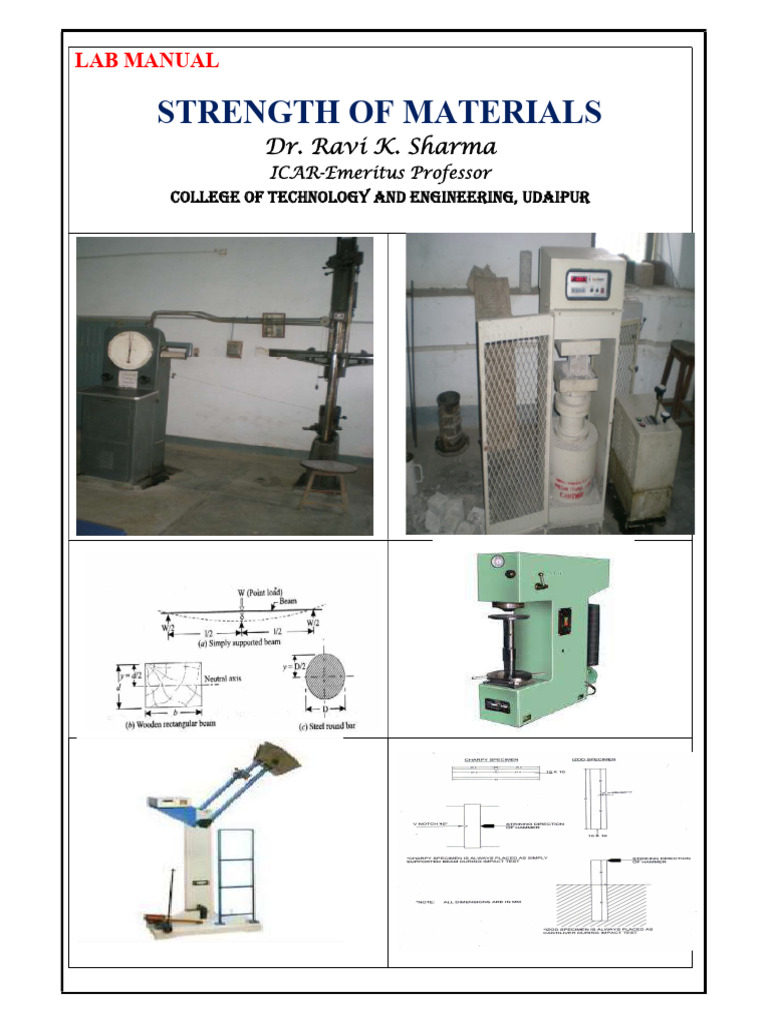 Lab Manual of Strength of Materials | PDF