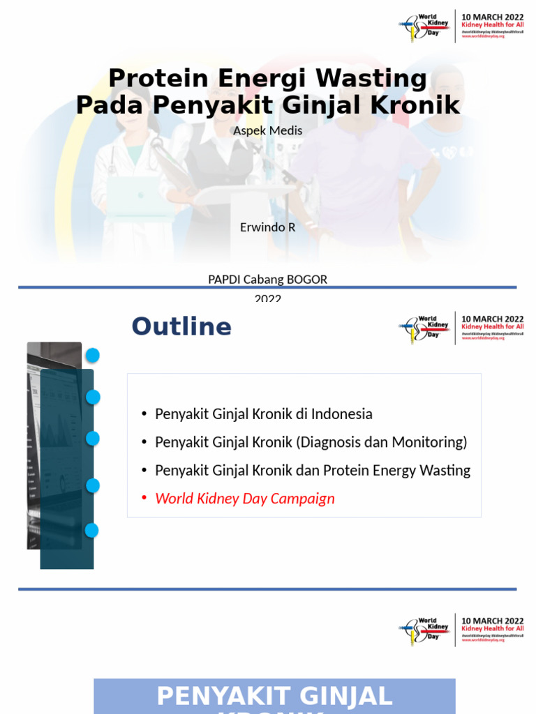 Dr. Erwindo - Aspek Medis PGK Pada PEW | PDF