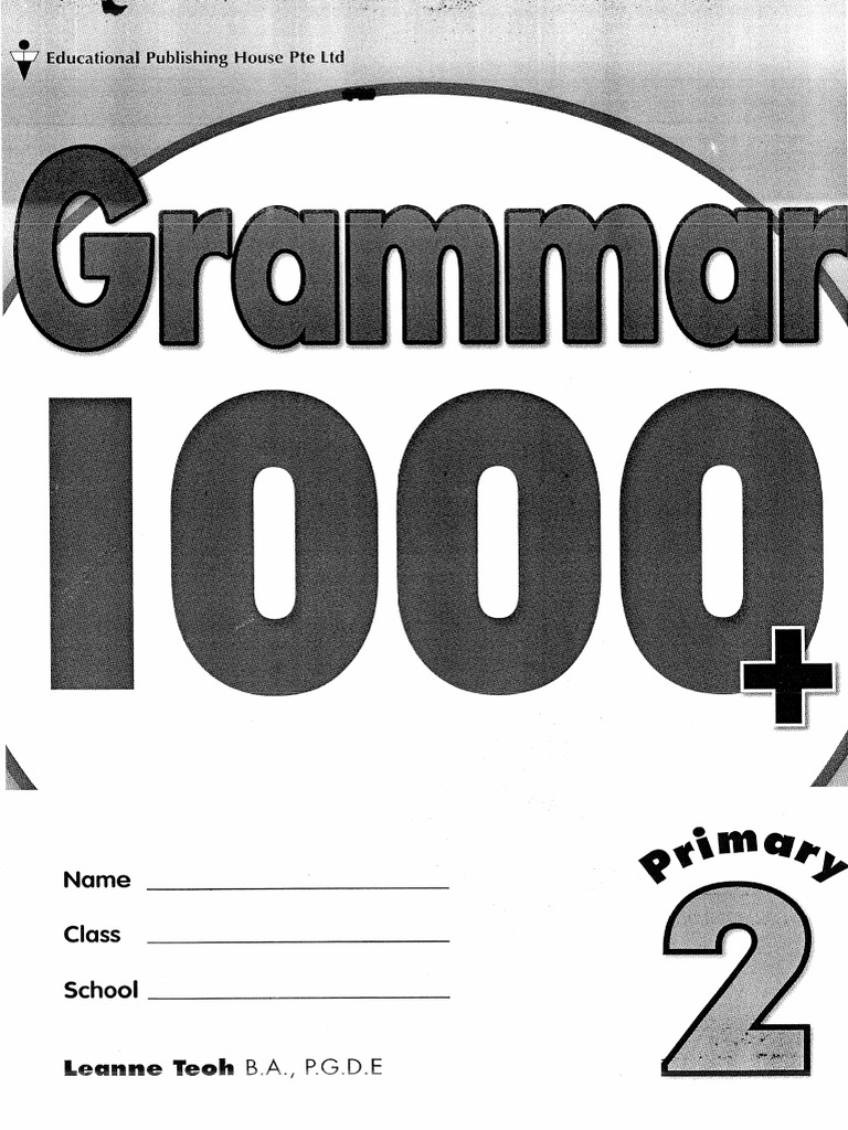 Grammar 1000 Primary 2 | PDF