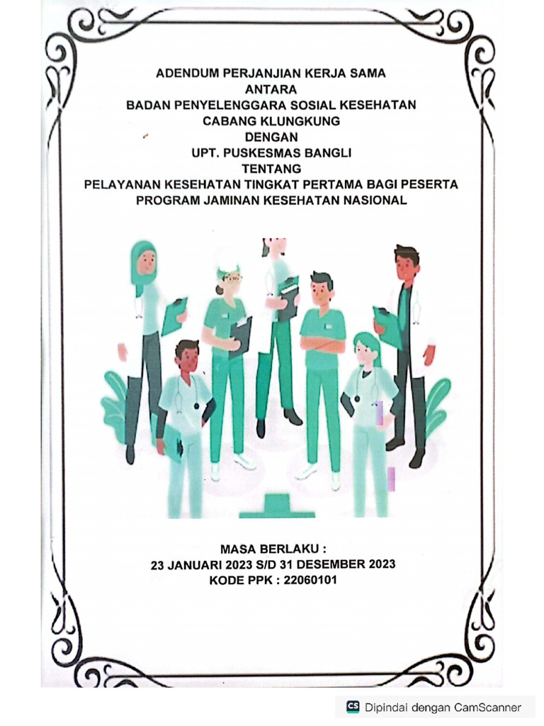 PKS Adendum BPJS TH 2023 | PDF