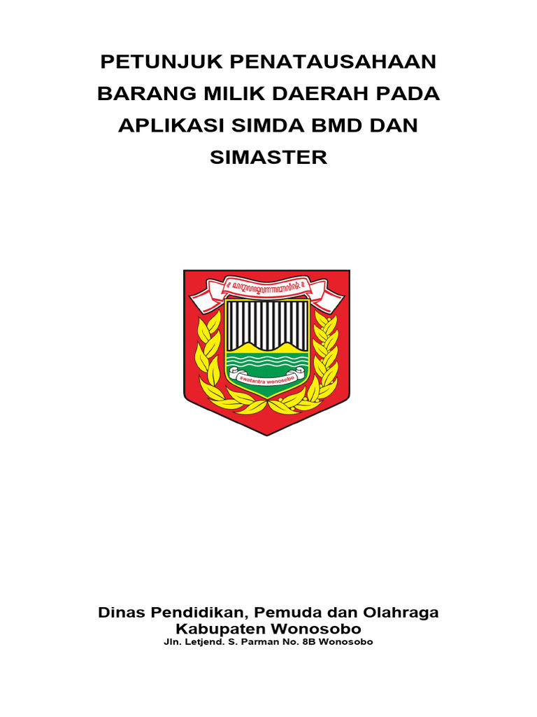 PETUNJUK PENATAUSAHAAN BMD PADA SIMDA DAN SIMASTER | PDF