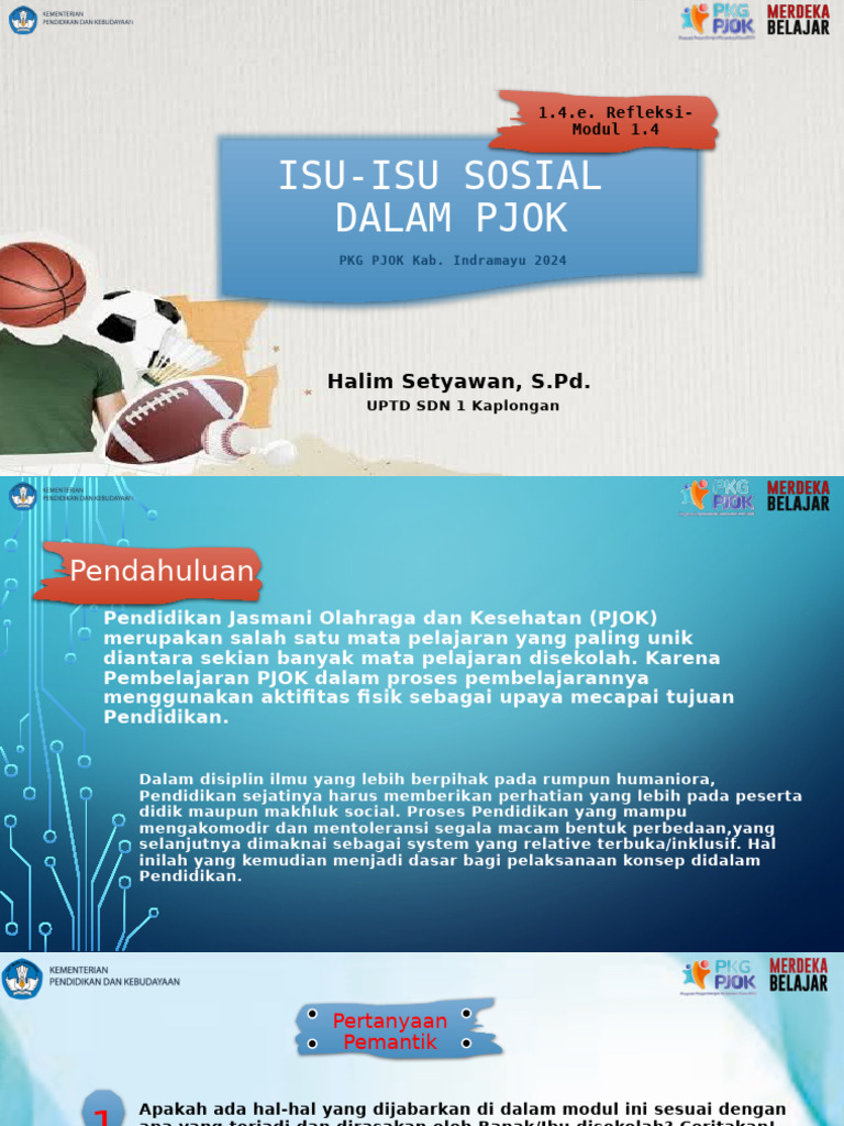 Tugas 1.4. Isu-Isu Sosial | PDF