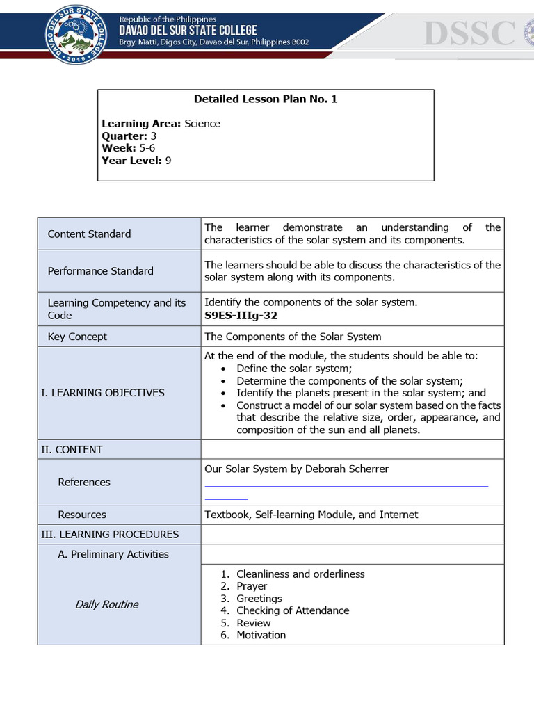GSCI 326 Solar System LP Finals | PDF | Planets | Solar System