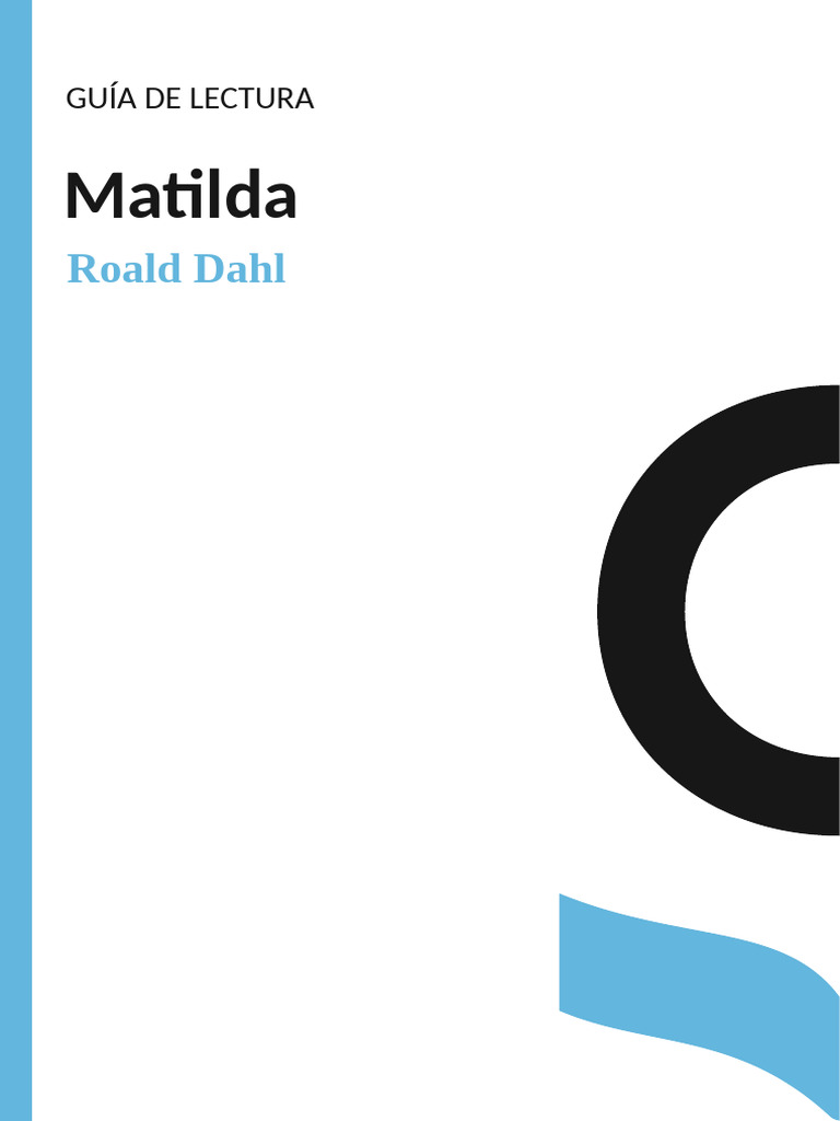 Guia de Lectura Matilda | PDF