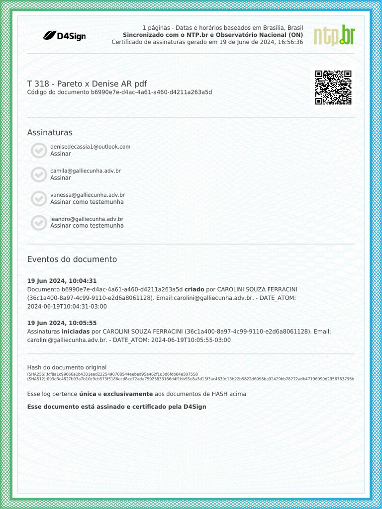 T 318 Pareto x Denise AR PDF | PDF