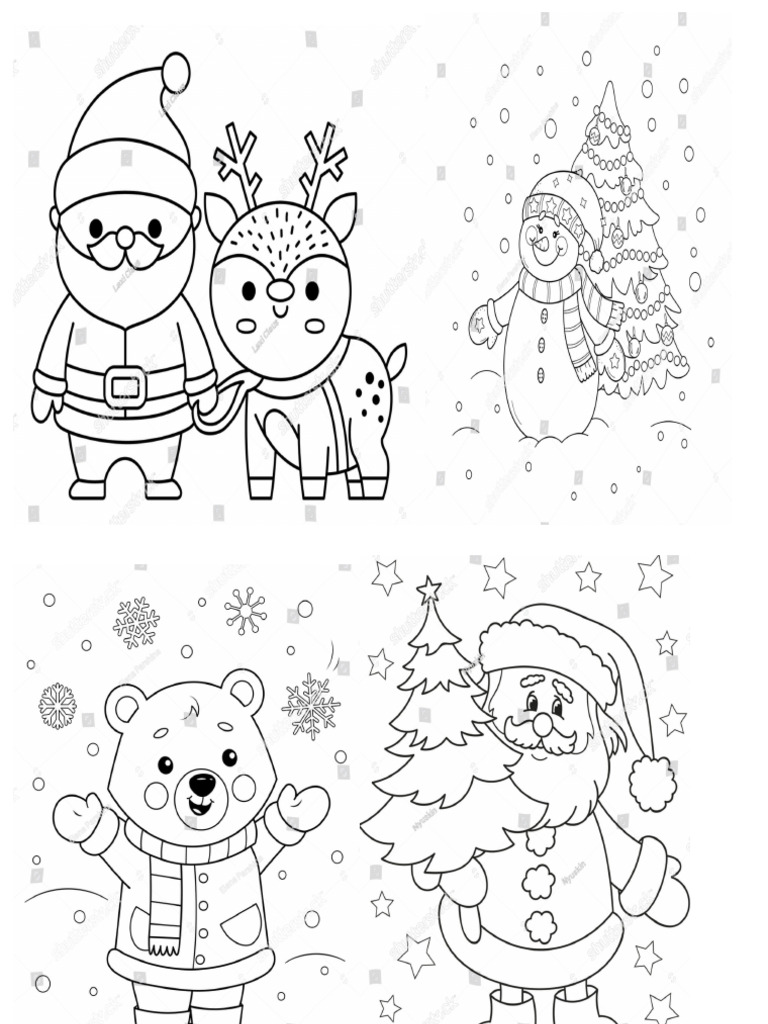 Coloring Christmas | PDF