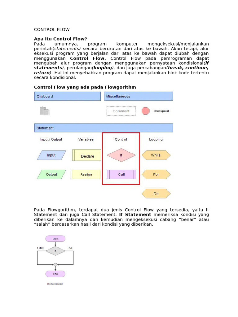 Control Flow | PDF