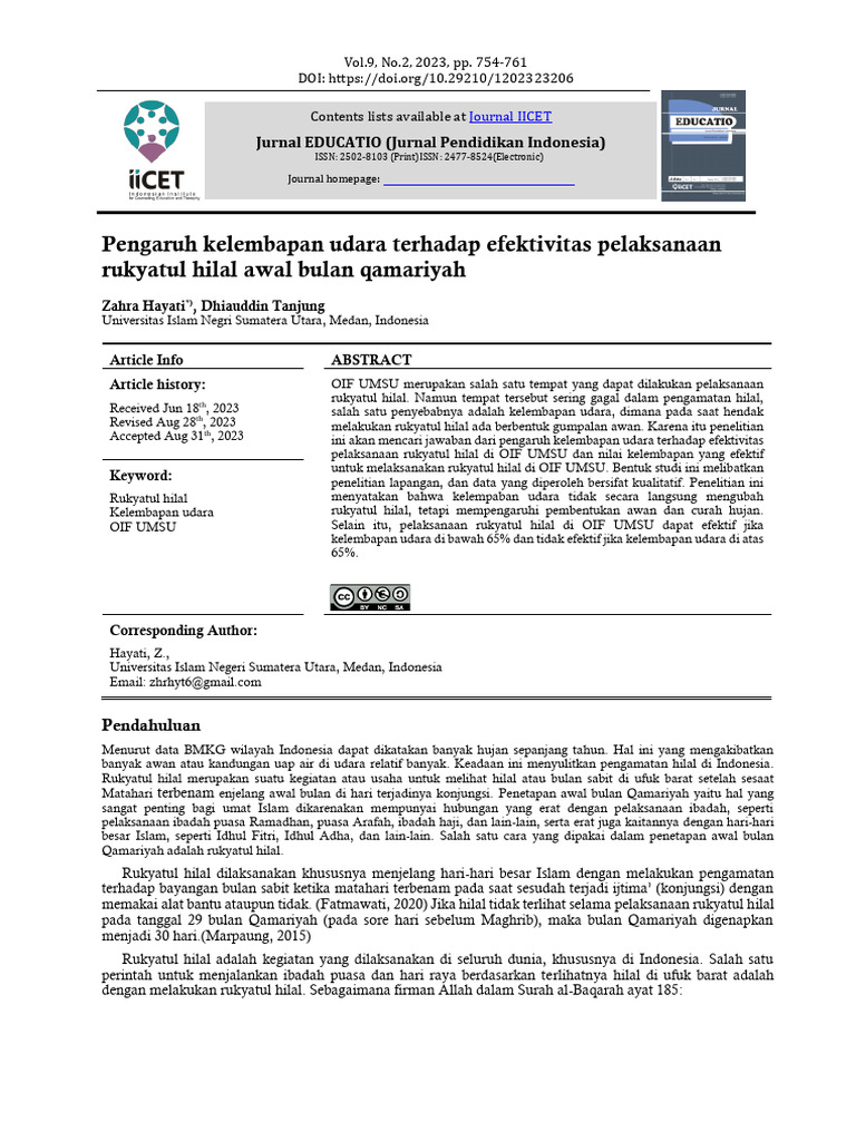 Pengertian Kelembapan Plis Accc | PDF