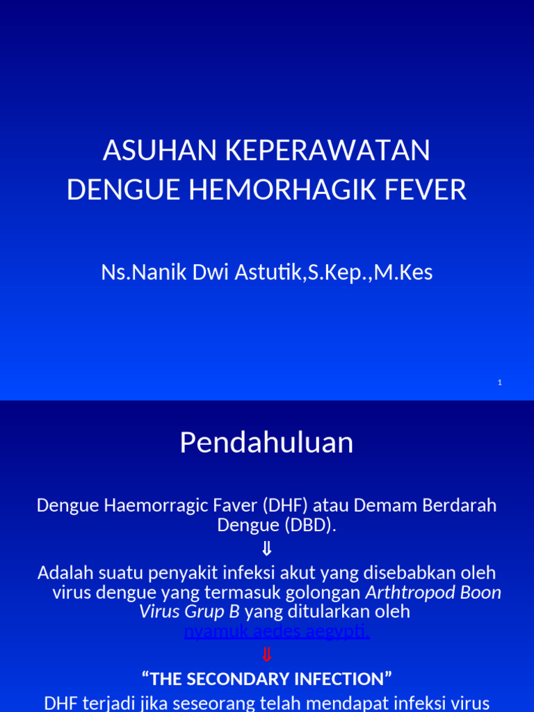 Askep Anak DHF | PDF