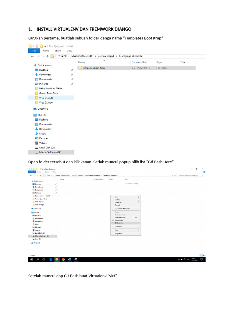 5. Static Template Django | PDF