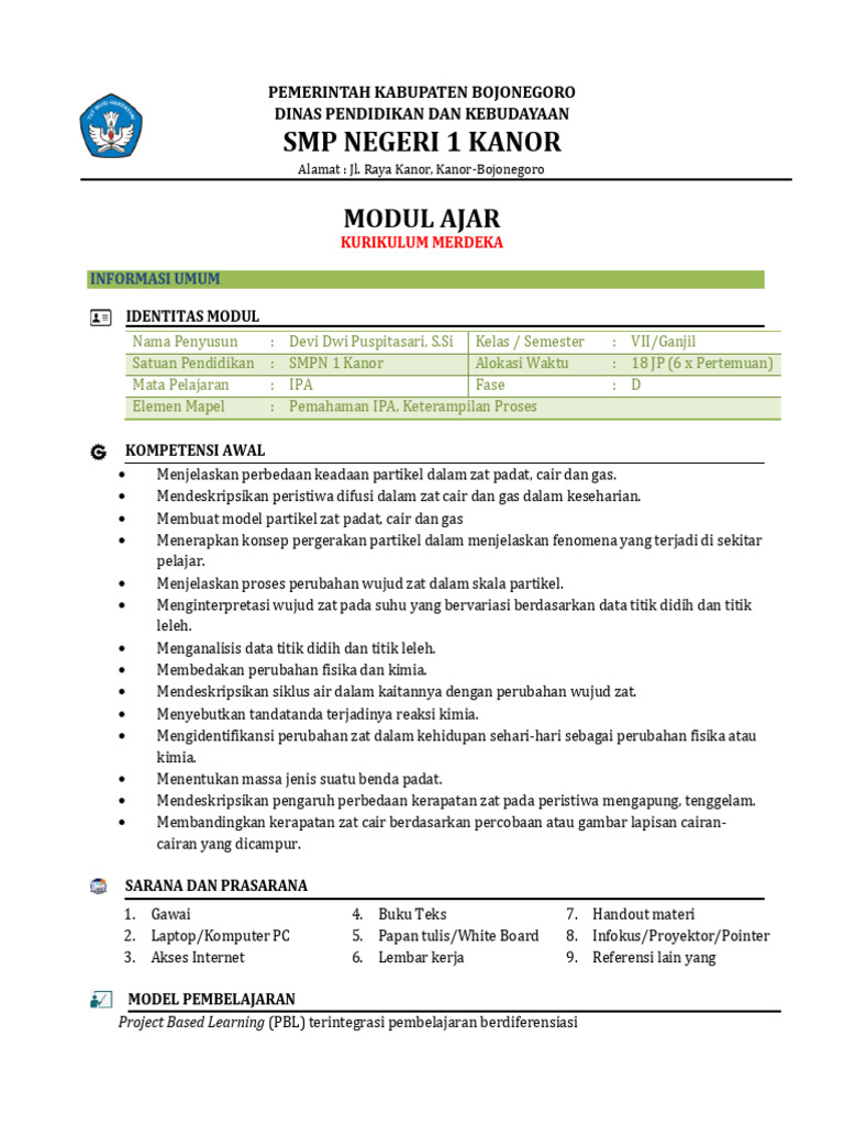 UPLOAD MODUL PMM | PDF