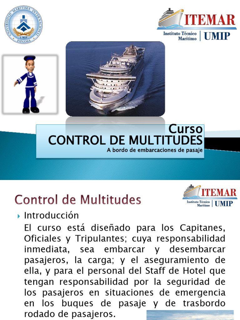 Curso Control de Multitudes | PDF