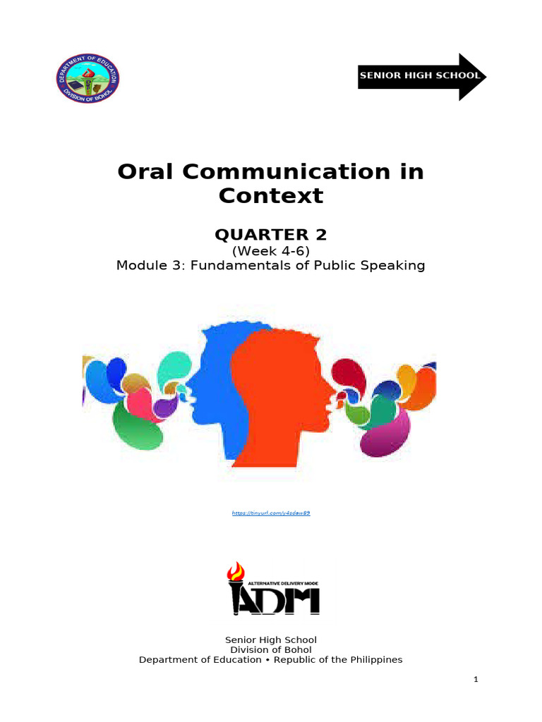 SHS Oc Q2 Module3 WK4-6 | PDF