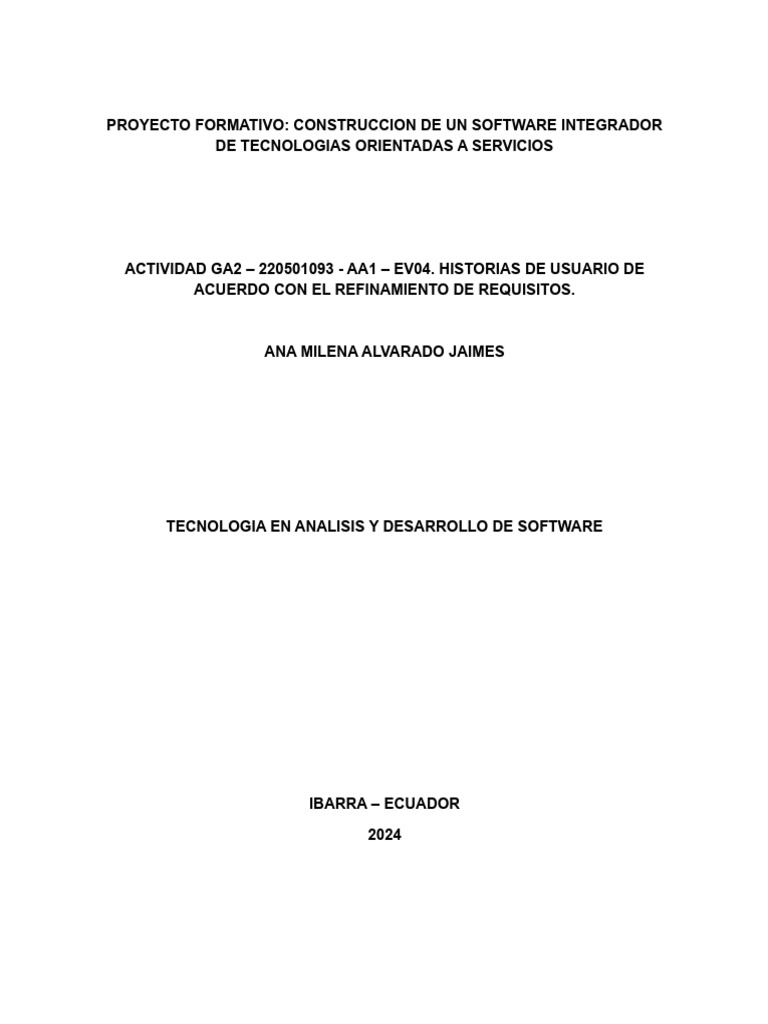 Actividad GA2-220501093-AA1-EV04 | PDF