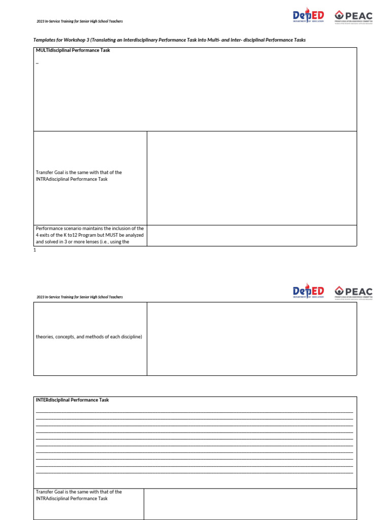 INSET Perdev - Workshop #3 - Group 3 | PDF