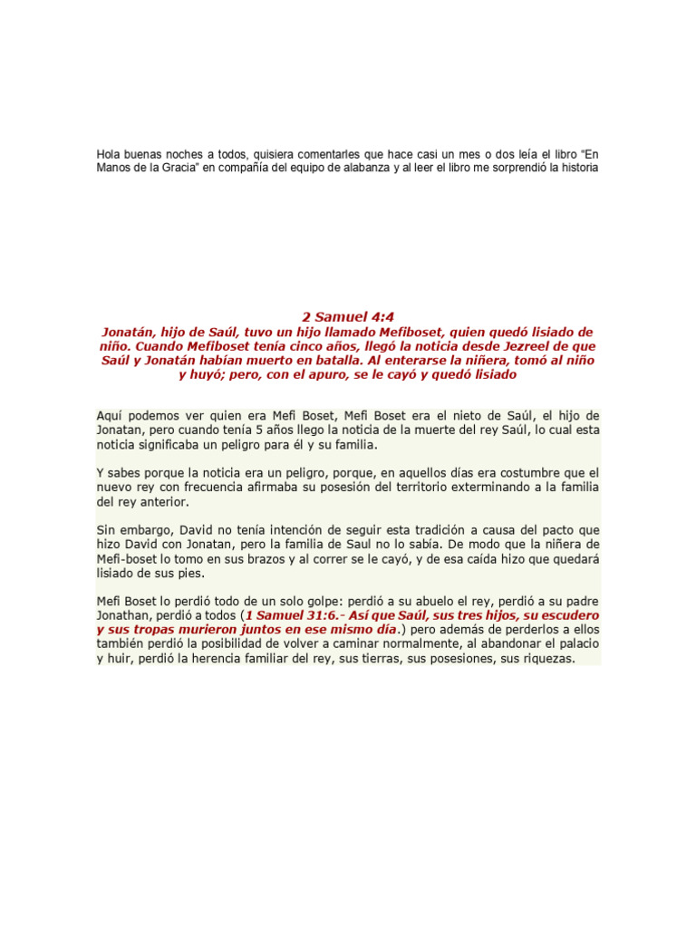 EL REY TE AMA-final | PDF