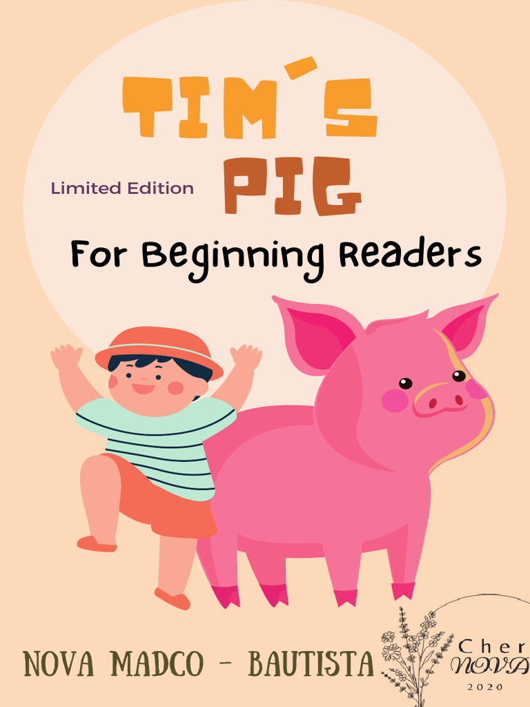 E - CVC Story Reading Tim's Pig | PDF