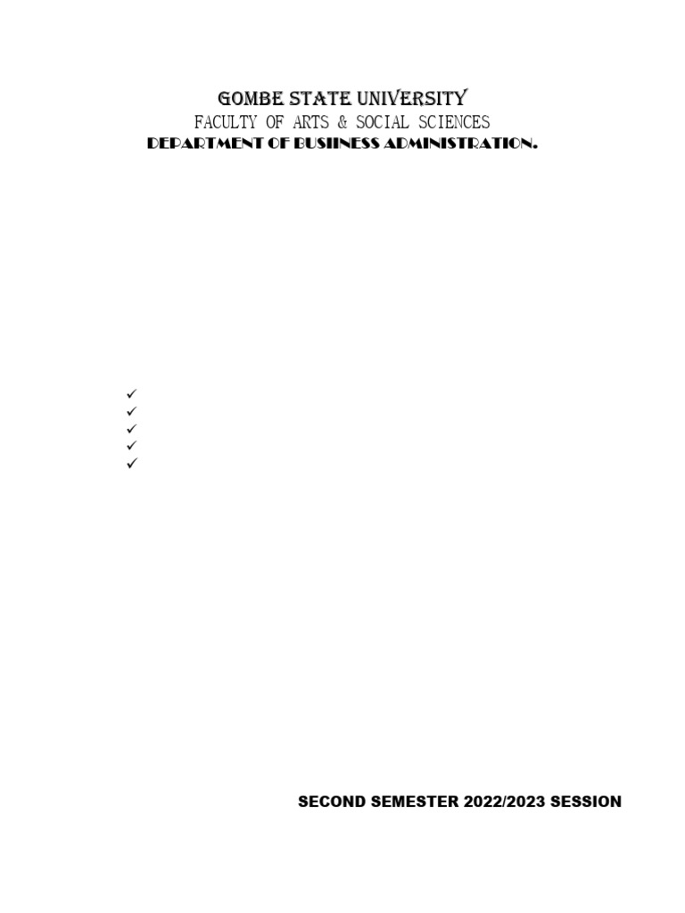 Lecture Note 1 | PDF