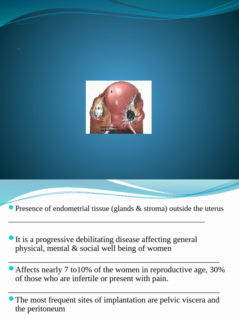 Endometriosis (1) Dr. Amita Pandey | PDF