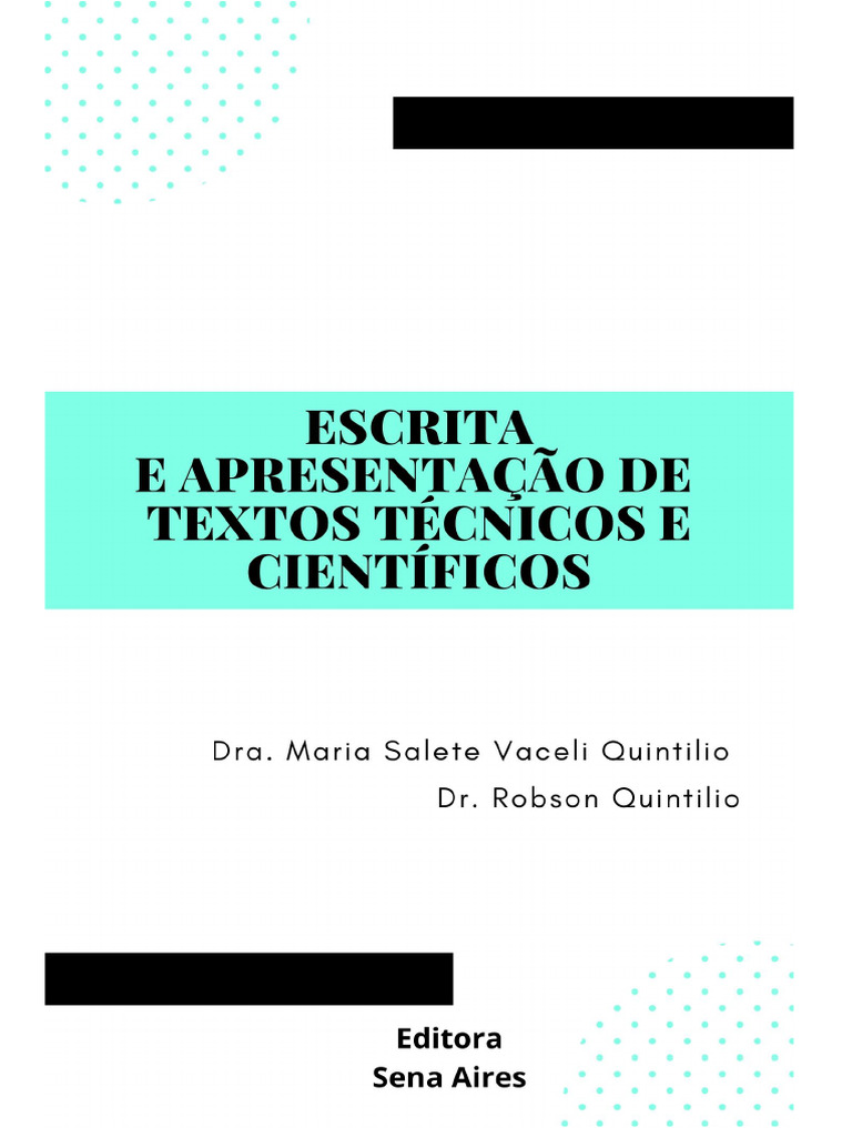 Escrita Técnica e Apresentação de Textos Técnicos e Científicos | PDF