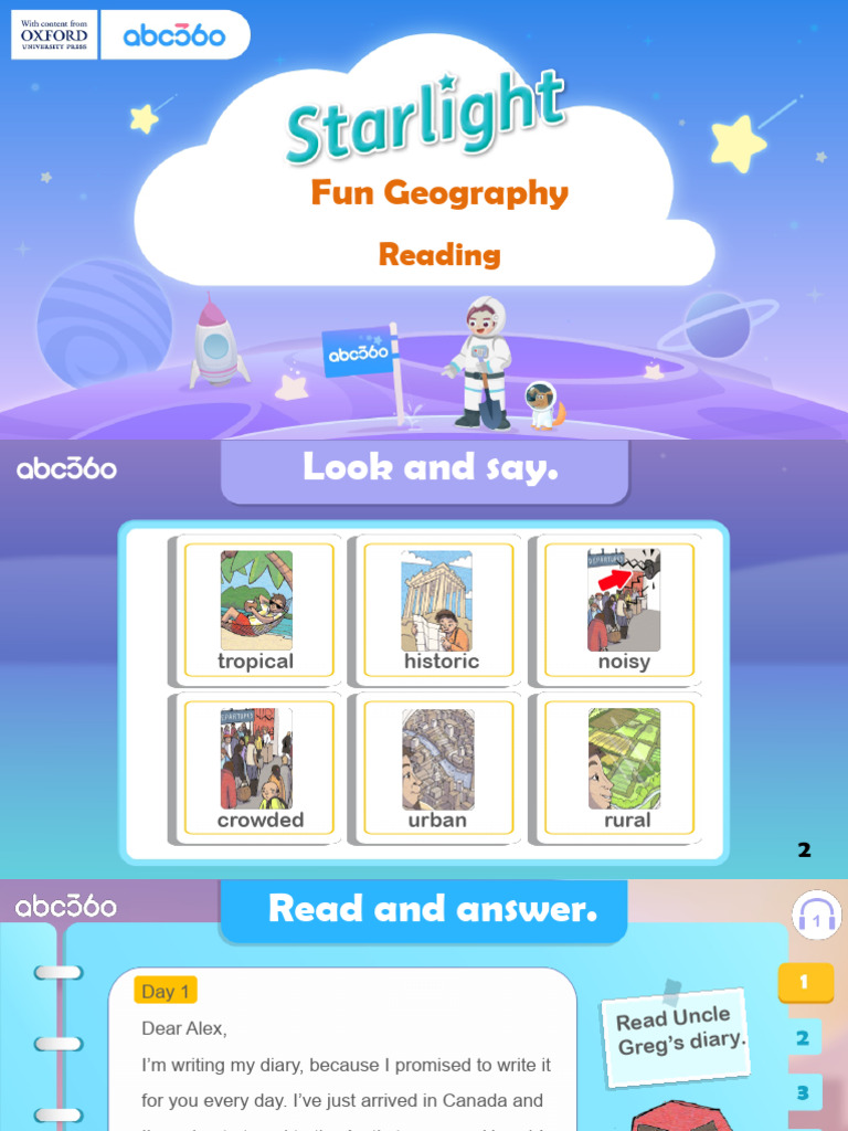 Unit 7 Lesson 2 Fun Geography Reading | PDF