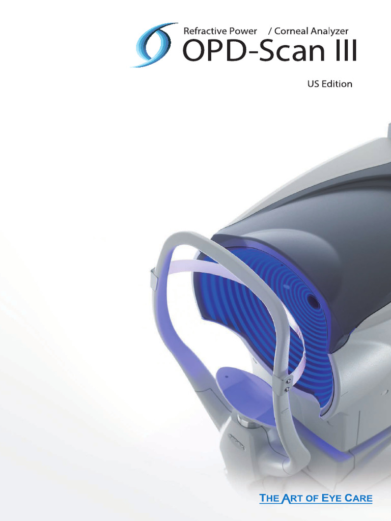 2023 Product Brochure NIDEK OPD Scan III | PDF