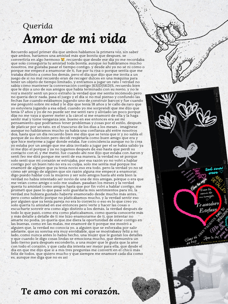 Carta de amor sincera y emotiva | PDF | Amor