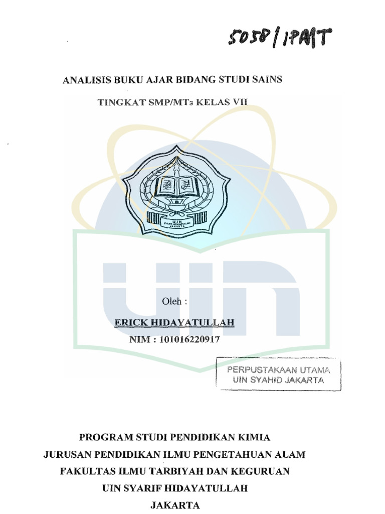 Erick Hidayatullah | PDF