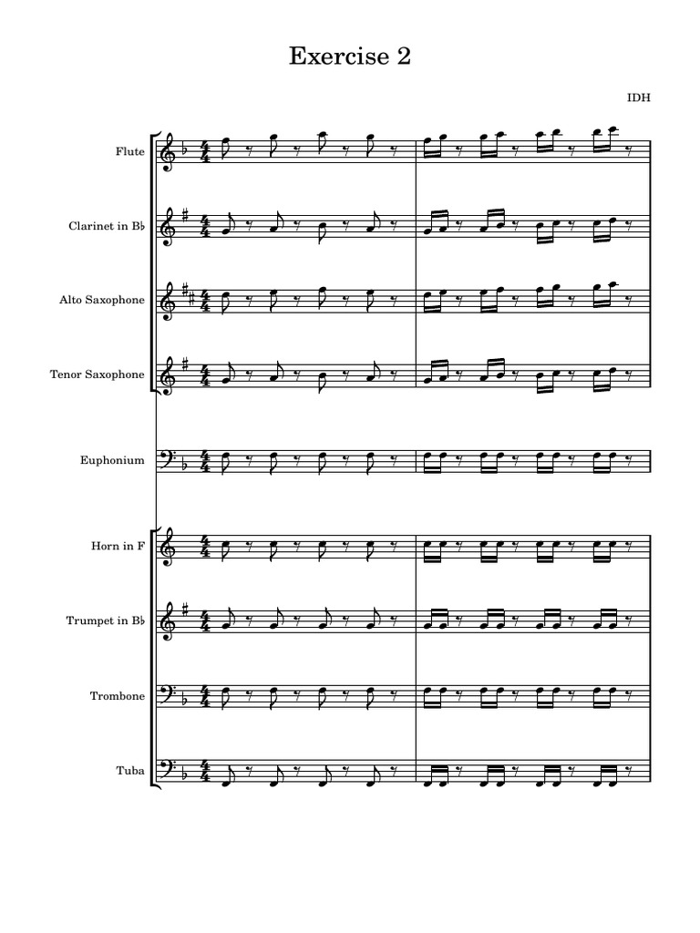 Scale and Tounging-Score - and - Parts | PDF