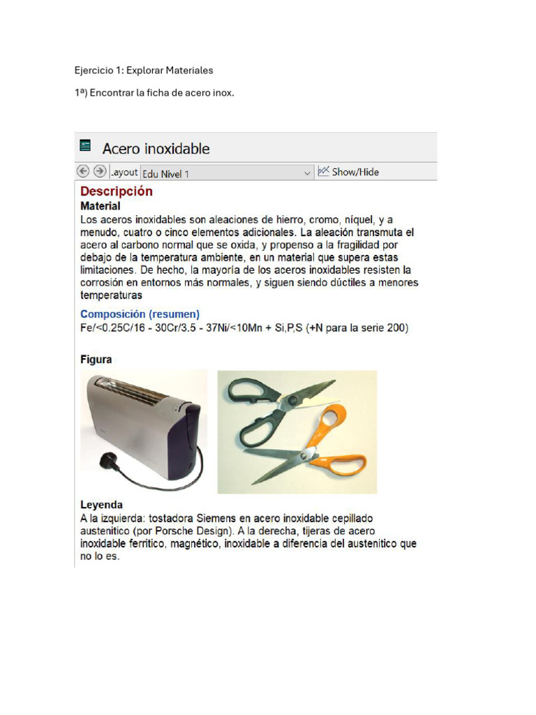 actividad 2 u2 CES Edupack | PDF