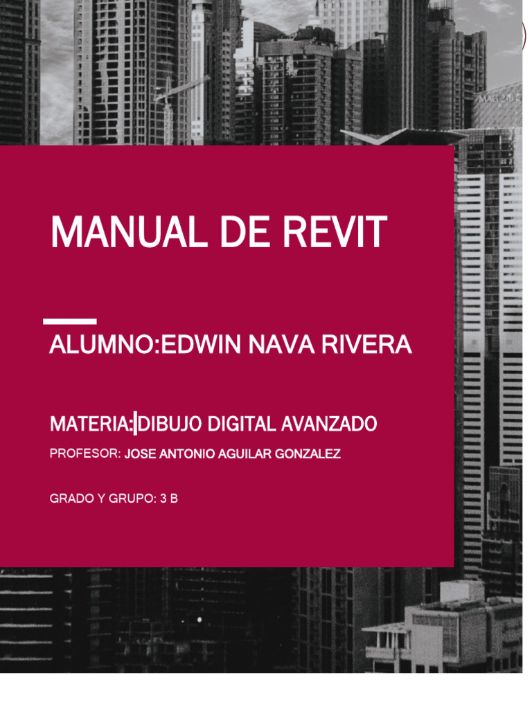 Manual de Revit :D | PDF | Autodesk Revit | Arte