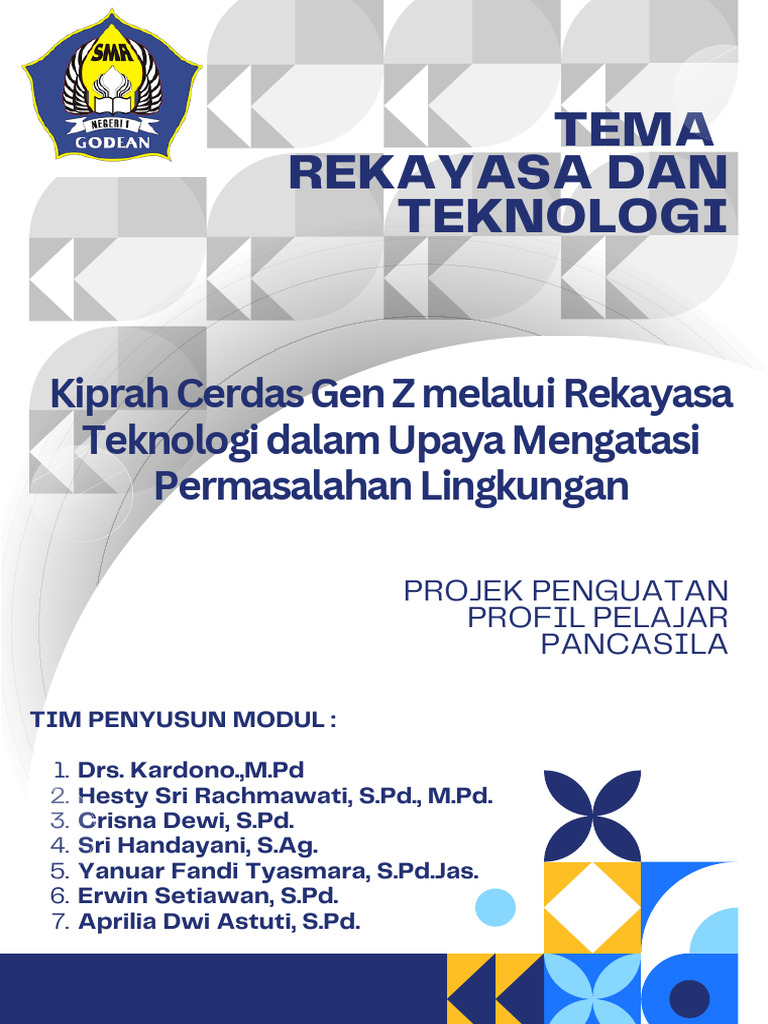 Modul P5 - Rekayasa Dan Teknologi | PDF