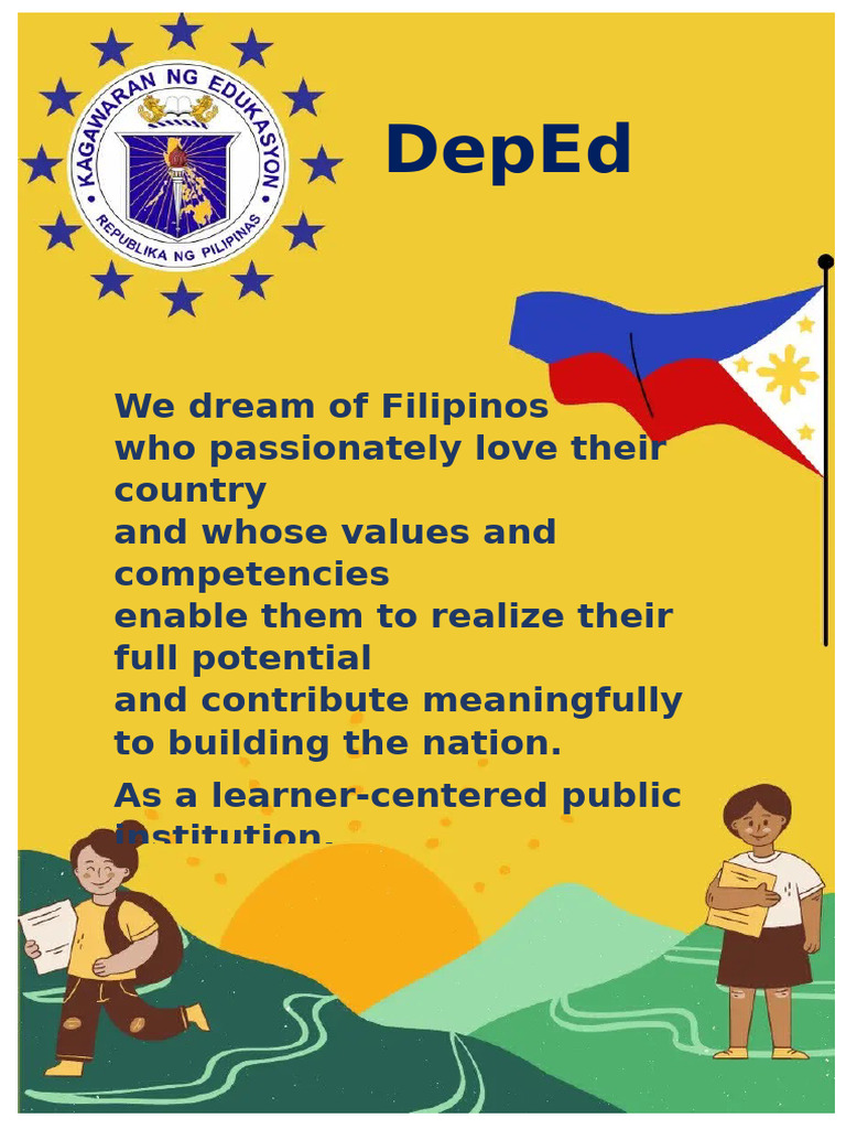 deped mission vision | PDF