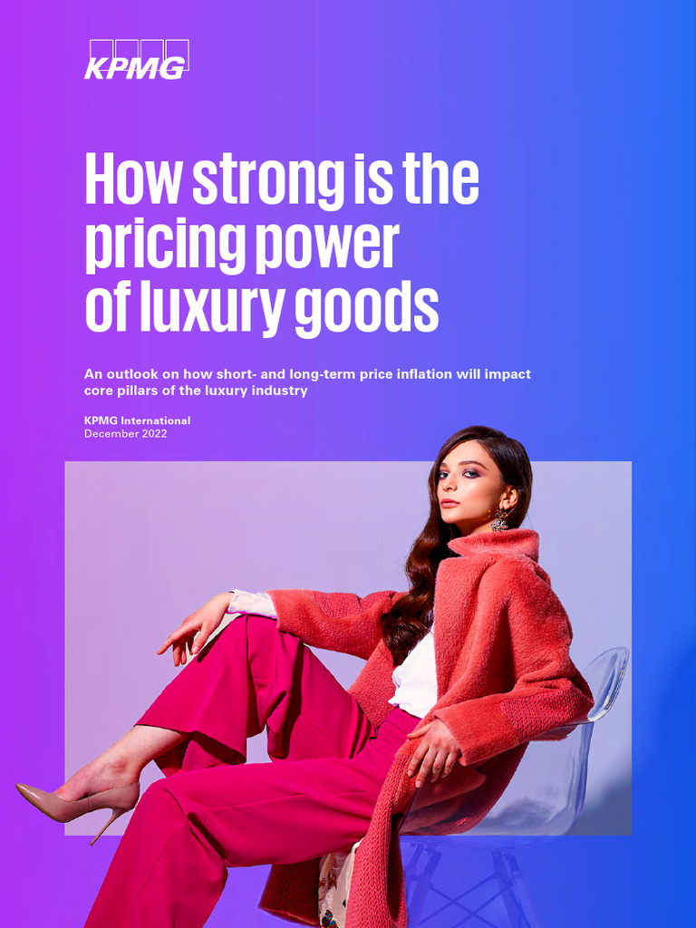 How Strong Is The Pricing Power of Luxury Goods | PDF