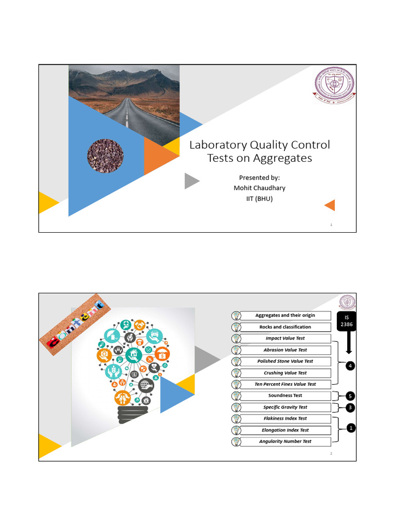 AGGREGATE STC PPT Mohit Chaudhary | PDF | Rock (Geology) | Sedimentary Rock