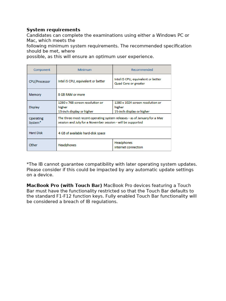 System_requirements | PDF