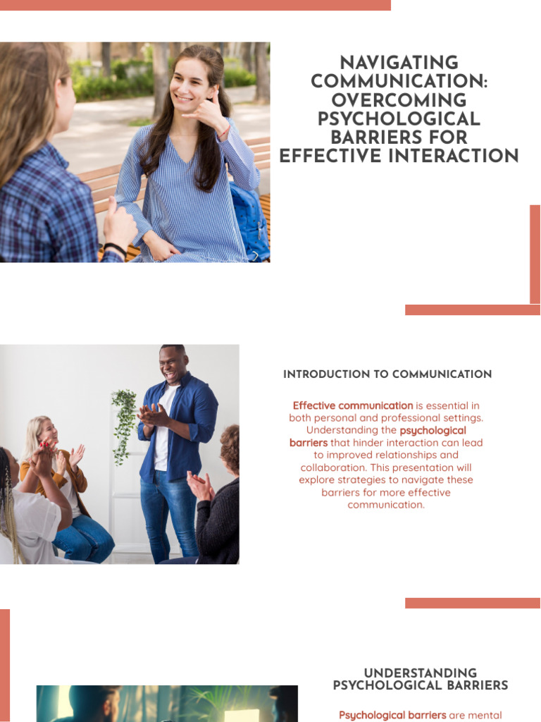 Navigating Communication Overcoming Psychological Barriers For ...