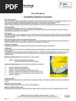 Test - IPC A 610 - Quizlet | PDF | Electrostatic Discharge | Printed ...