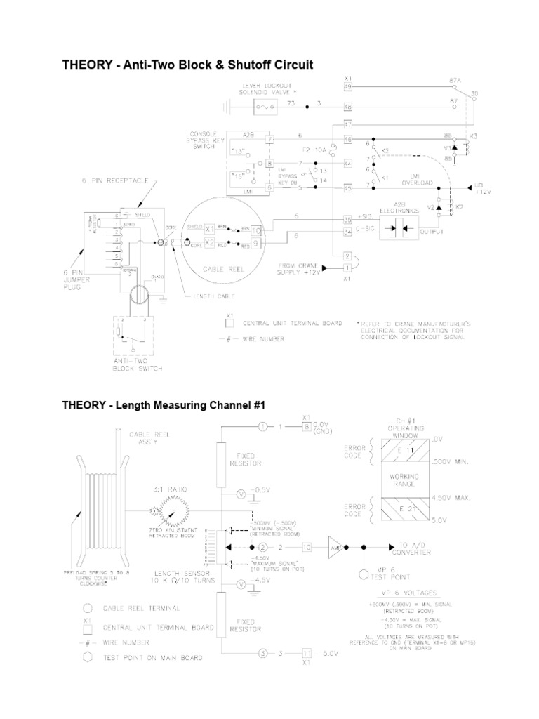DS350 G-GW Theory - Anti-Two Block Shutoff Circuit | PDF
