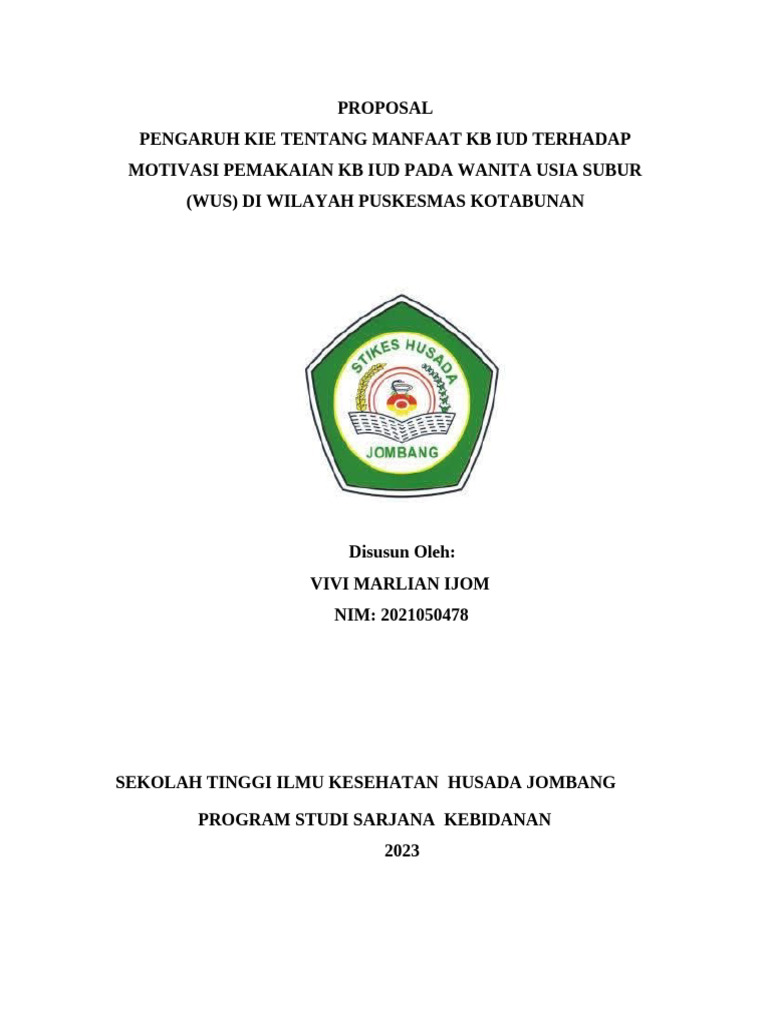 Proposal Vivi m | PDF