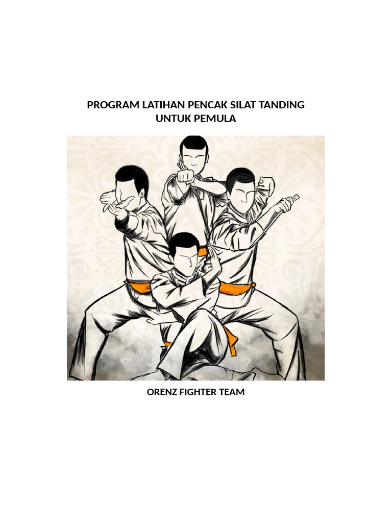 Program Latihan Pencak Silat Tanding Untuk Pemula | PDF