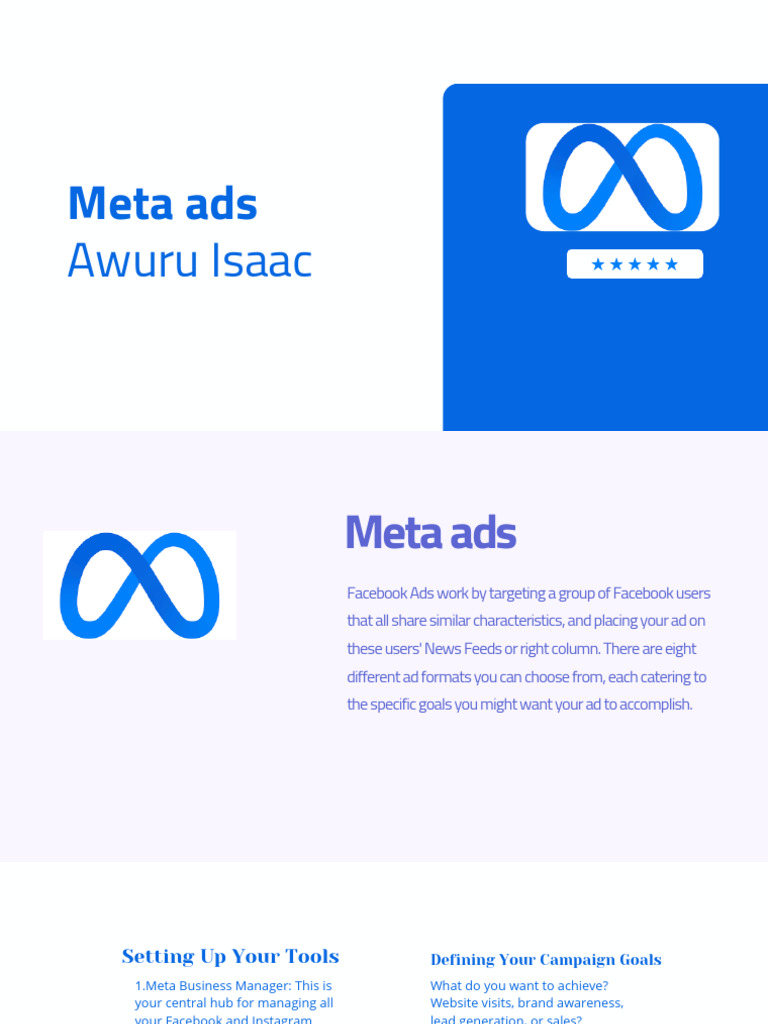 Meta ads | PDF