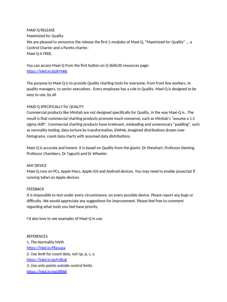 MAXIQ Release | PDF | Computers