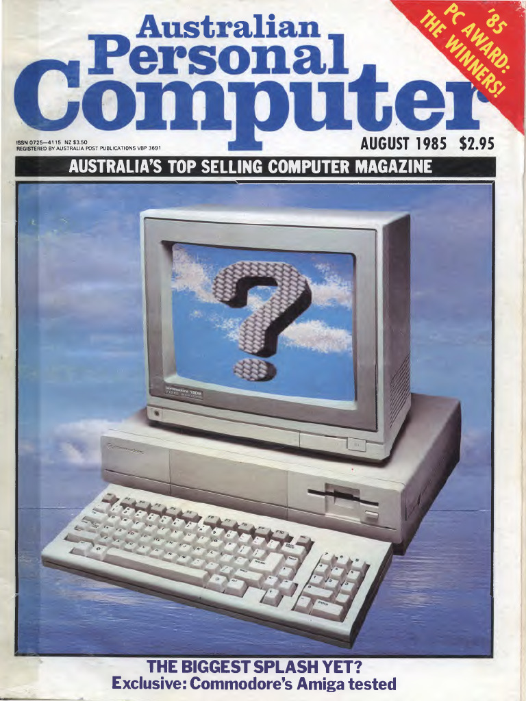 Australian Personal Computer - Issue 08/1985 | PDF | Computer ...