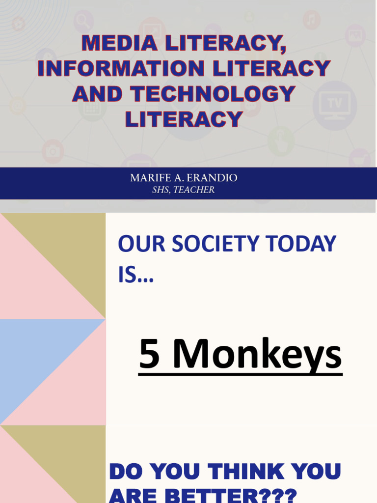 LESSON 2 Identifies The Similarities and Differences Media Literacy ... LESSON 2 Identifies The Similarities and Differences Media Literacy ...
