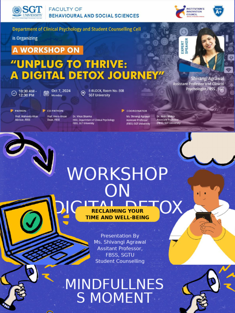 Blue and Yellow Illustrative Digital Education Presentation | PDF