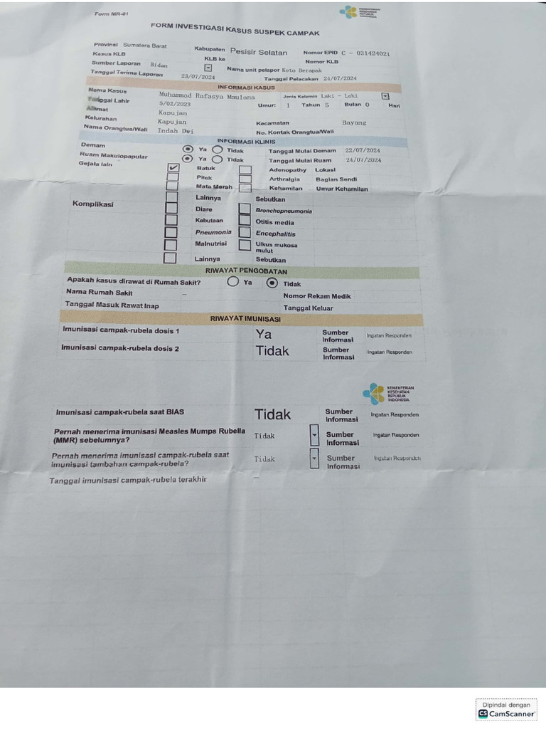 Form Contoh | PDF