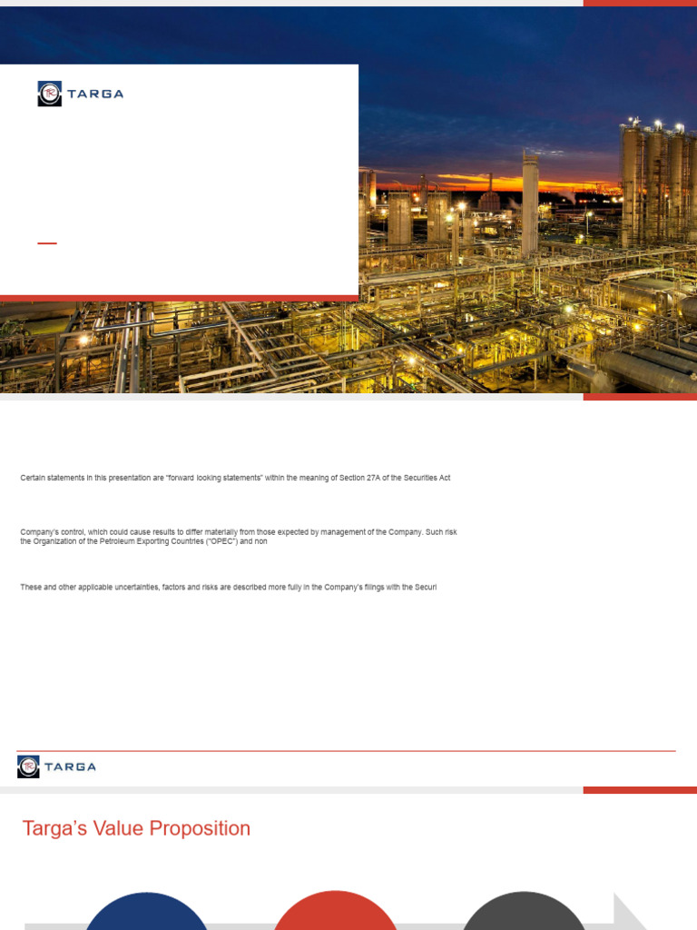 TRGP August 2024 Investor Presentation VF - Revised | PDF