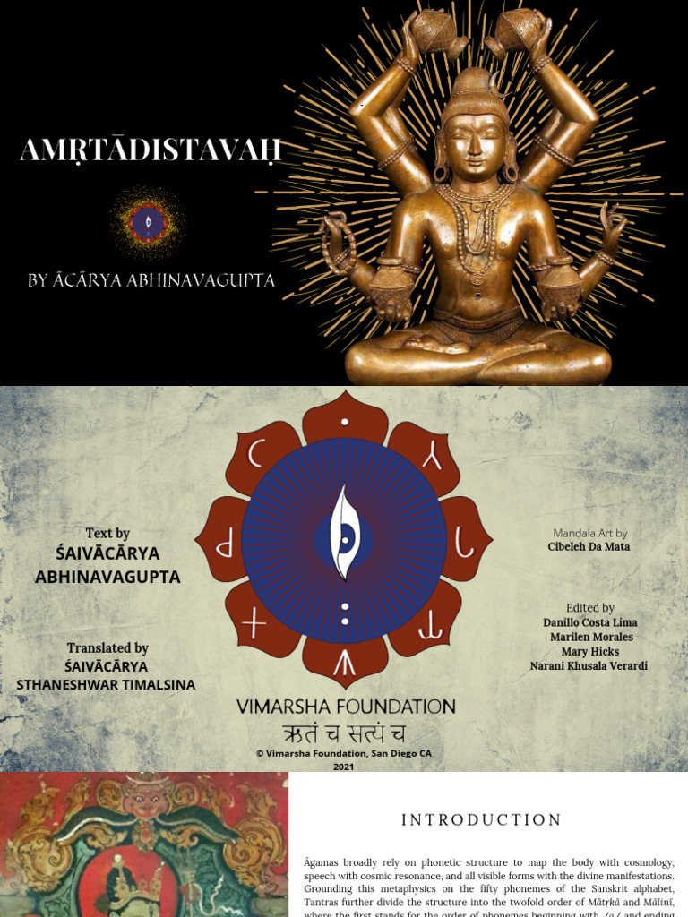 Sthameshwar Timalsina - Amr̥tādistava | PDF