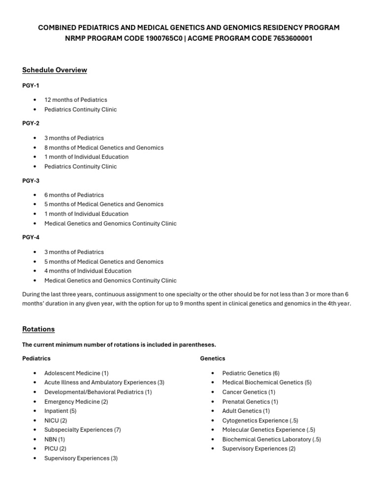 Pediatrics - Medical Genetics | PDF